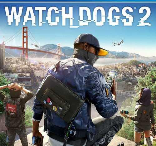 Watch dogs 2, диск PS4