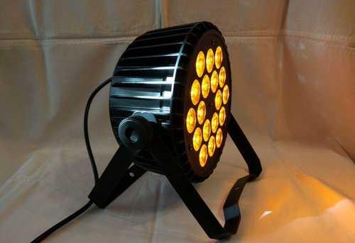 LED PAR 18x18 rgbwa+UV ver.PRO (2023)