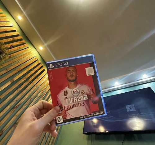 Fifa 2020 ps4 диск