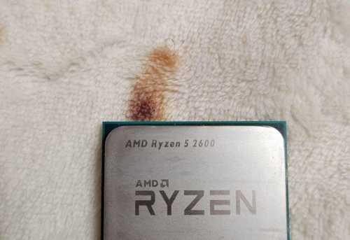 Процессор ryzen 5 2600 с башенным охлаждением