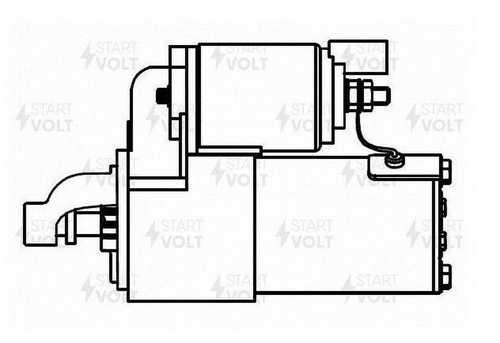 Стартер Hyundai Solaris (14) /Creta (16) /KIA Rio
