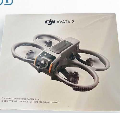 Квадрокоптер DJI DJI Avata 2 Fly More Combo 3 АКБ