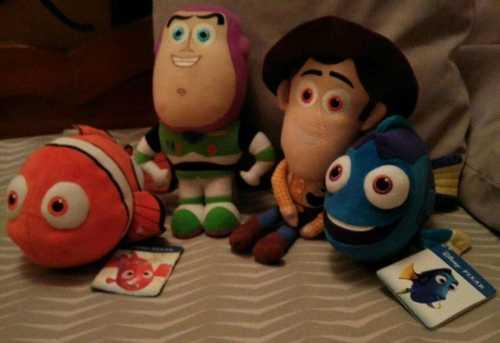 Мягкие игрушки Disney Pixar Новые лотом