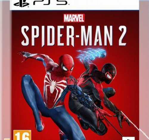 Spider man 2 ps5 диск новый на русском языке