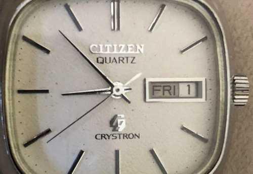 Citizen Crystron. Часы мужские