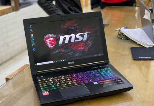 Msi Titan 15 игровой 8GB GTX 1070. 120 Hz