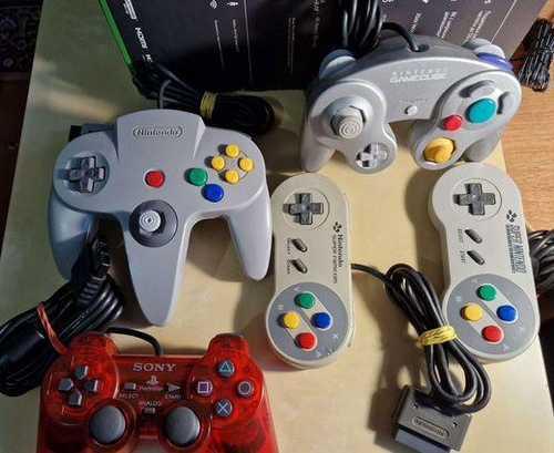 Gamepad, gamecube, n64, super nintendo