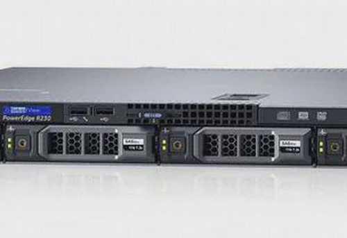 Сервер dell R230 E3-1240v6 /32GB/2TB nvme/2x4TB