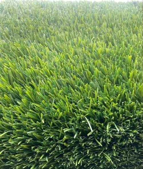 Искуственная трава зеленая