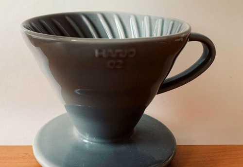 Керамическая воронка Hario V60 / 02