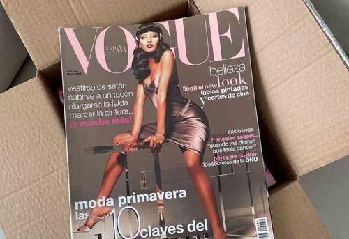 Продам журнал Vogue Spain 1995 с Наоми Кэмпбелл