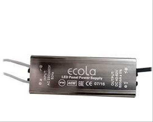 Ecola LED panel Power Supply 40W 220V драйвер для