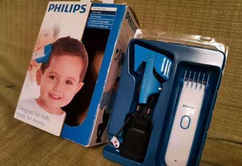 Детская машинка для стрижки Philips аккумуляторная