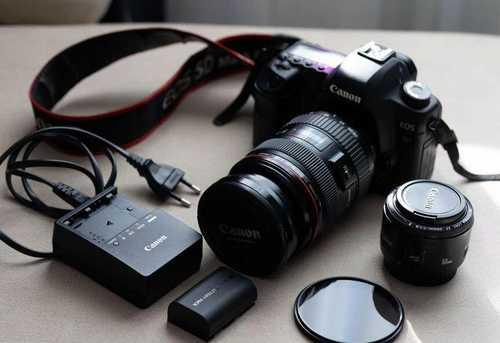 Зеркальный фотоаппарат canon Canon EOS 5D Mark II