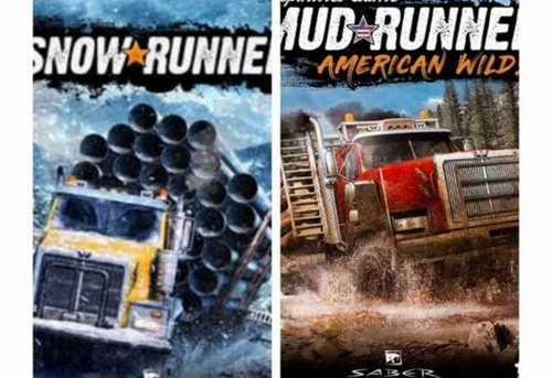 Mudrunner+snow runner xbox one series