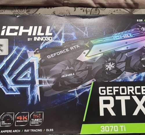 Видеокарта Inno3D nvidia GeForce RTX 3070 Ti ichil