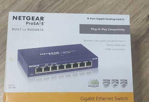 Коммутатор netgear GS108GE