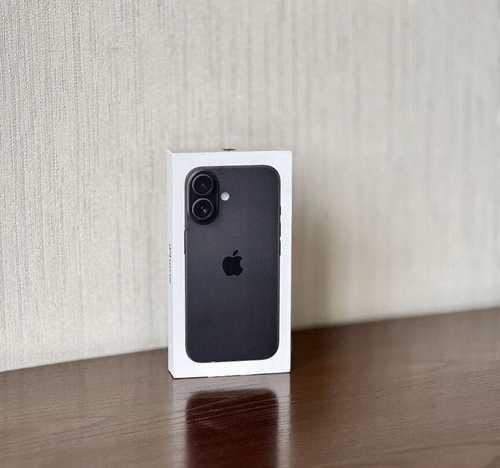 iPhone 16 128gb Black (Новый, sim esim)