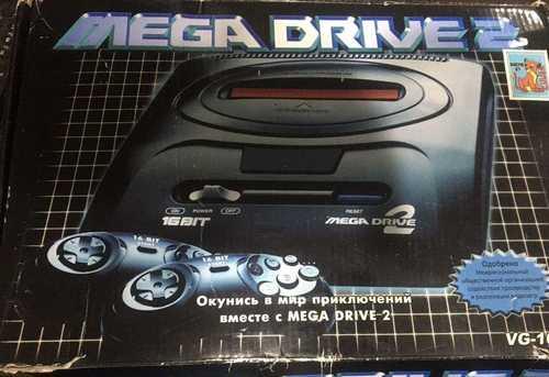 Игровая приставка sega mega drive 2