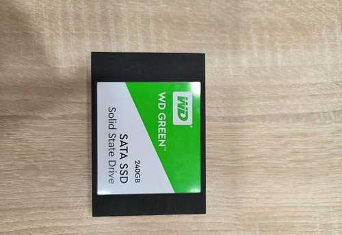 Внешний SSD-диск WD green SATA SSD