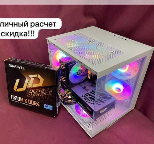 Игровой пк на RTX 3070, i5 12400f 16GB