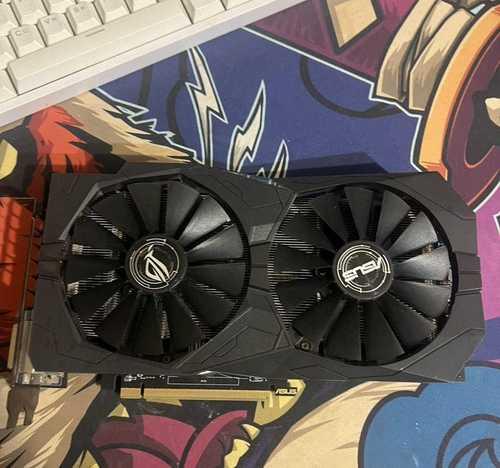 Видеокарта rx580 rog strix