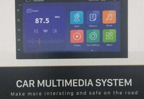 Магнитола 2 дин новая андроид 8.1 Wi-Fi GPS