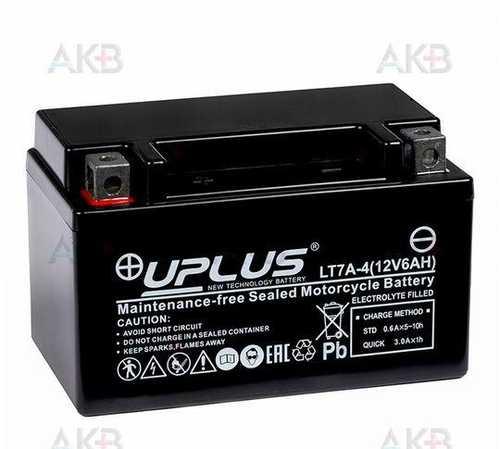 Аккумулятор для мопеда и скутера Uplus LT7A-4 12V