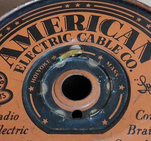 Аудио кабель American Electric Cable 2 мм2, 1940-е