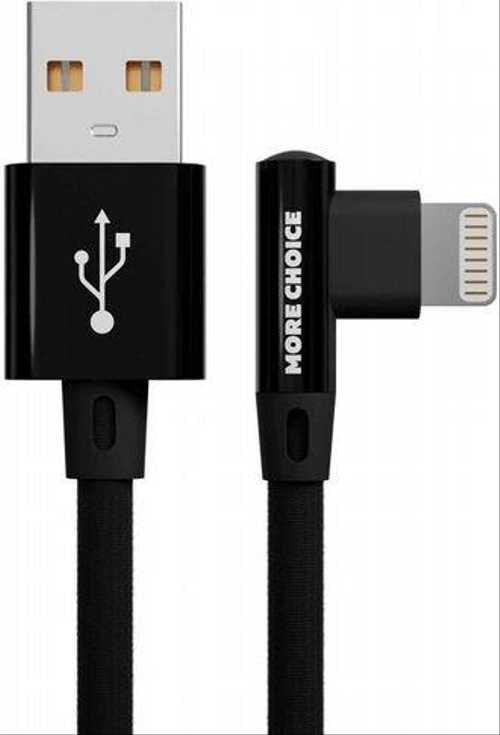 Кабель More choice USB - Lightning K27i 2.1A нейло