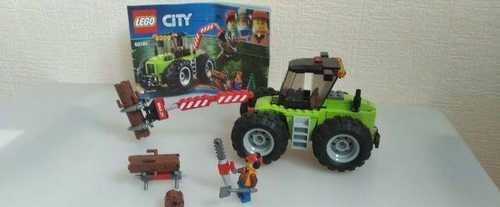 Lego city 60181 Лесной трактор