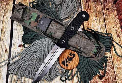 Нож Kizlyar Supreme Legion AUS-8 SW (Stonewash, Че