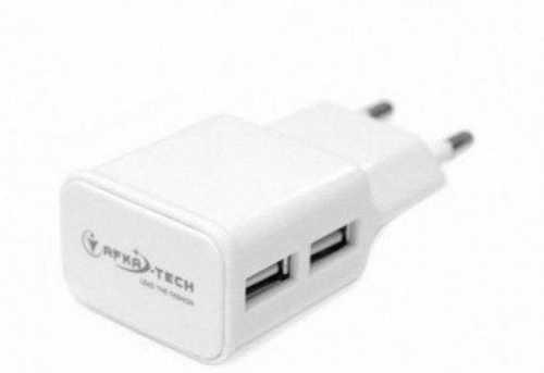 Зарядное сетевое сзу usb 2x Afka-tech AF-138 5.3V