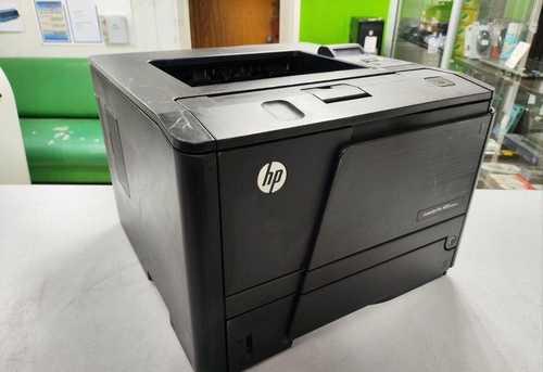 Принтер HP LaserJet M401dne 80тыс пробег