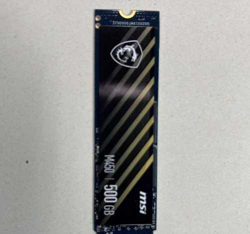 Ssd накопитель MSI M450