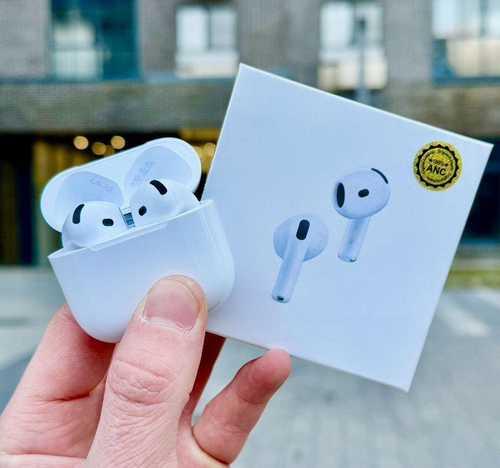 Airpods 4 с шумоподавлением (бесплатная доставка)