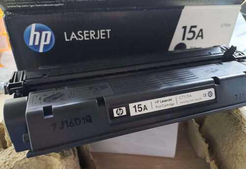 Картридж для принтера новый hp Laserjet c7115a