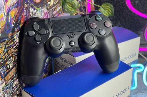 Джойстик Sony PS4 геймпад черный