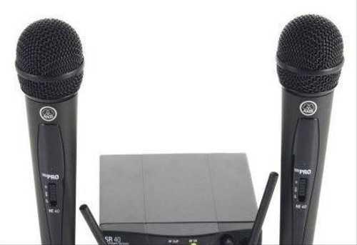 AKG WMS40 Mini Dual Vocal Set радиосистема двойная