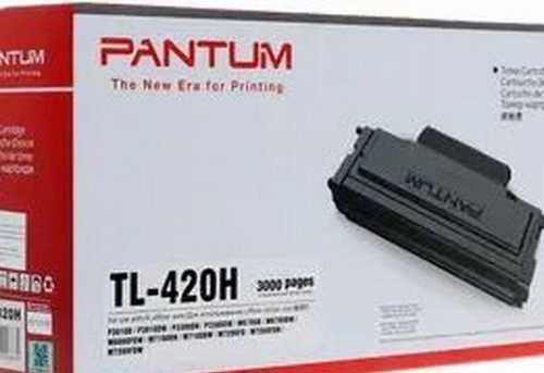 Картридж лазерный Pantum TL-420H черный, с чипом