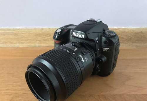 Nikon D80 + 105mm f2.8 Macro (макро комплект)