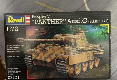 Модель танка revell "panther" 1:72 + Pz4 1:72