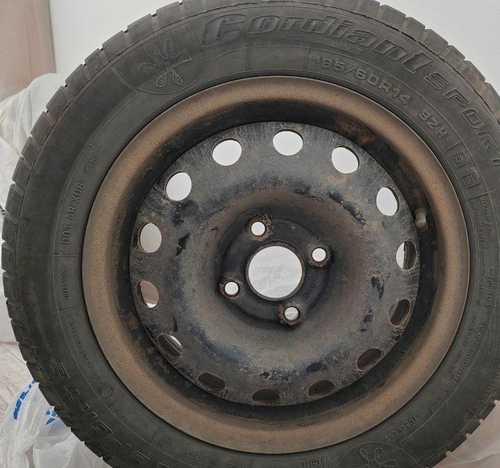 Штампованные диски r14 на lanos