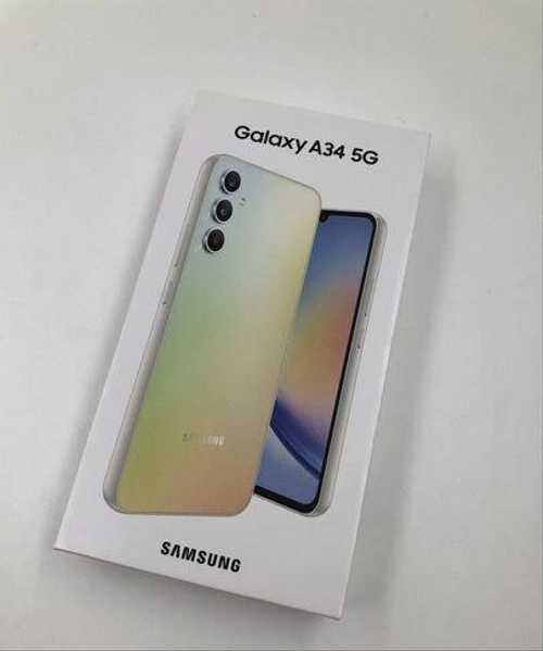 Смартфон Samsung Galaxy A34 5G 6/128 гб