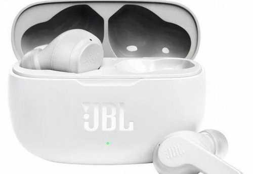 Наушники JBL Wave 200TWS, Bluetooth, вкладыши, бел