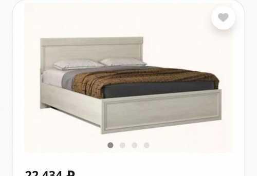Кровать двухспальная с матрасом аскона бу