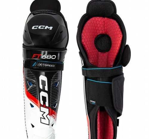 Щитки хоккейные CCM Jetspeed FT680 Sr