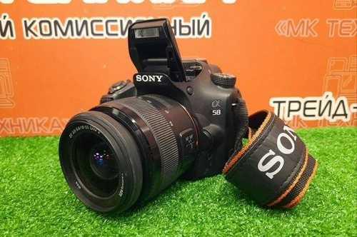 Зеркальный фотоаппарат sony Alpha SLT-A58 Kit