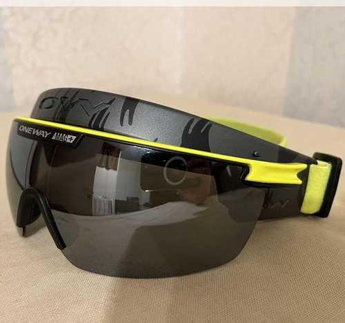 Горнолыжные очки ONE WAY snowbird MAG Black Yellow