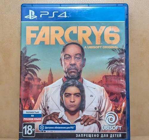 Far cry 6 ps4 диск